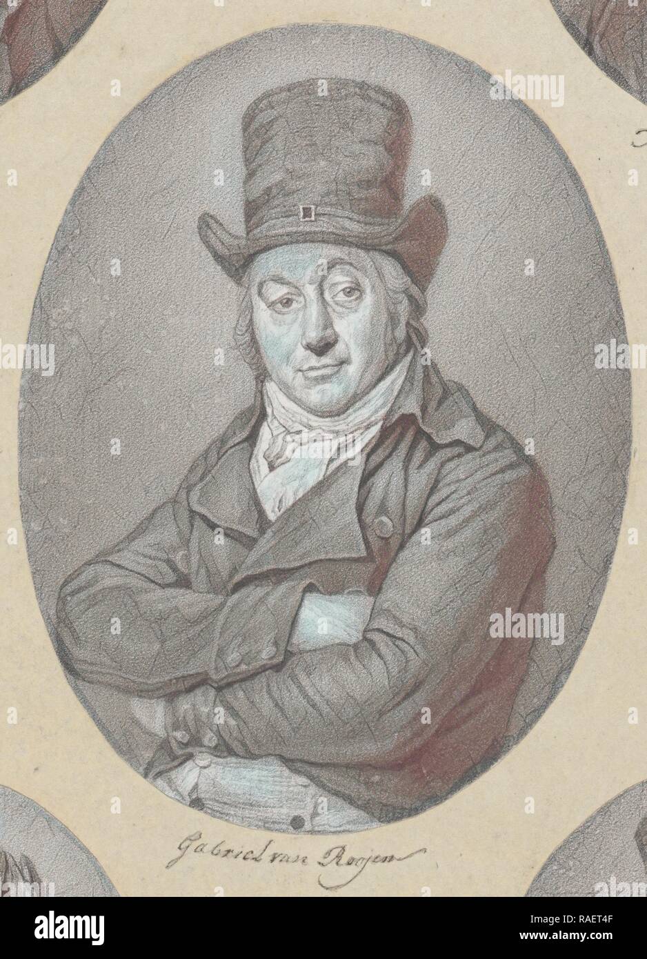 Portrait of Gabriel of Roojen, Johannes Cornelis Mertens, 179 ...