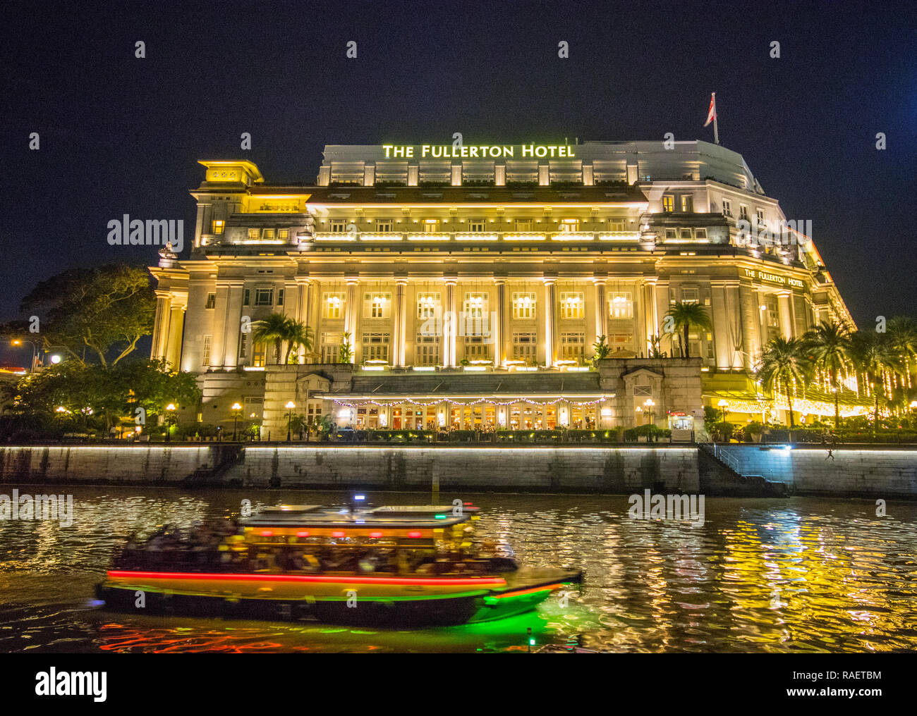 Fullerton Hotel, Singapore Stock Photo - Alamy