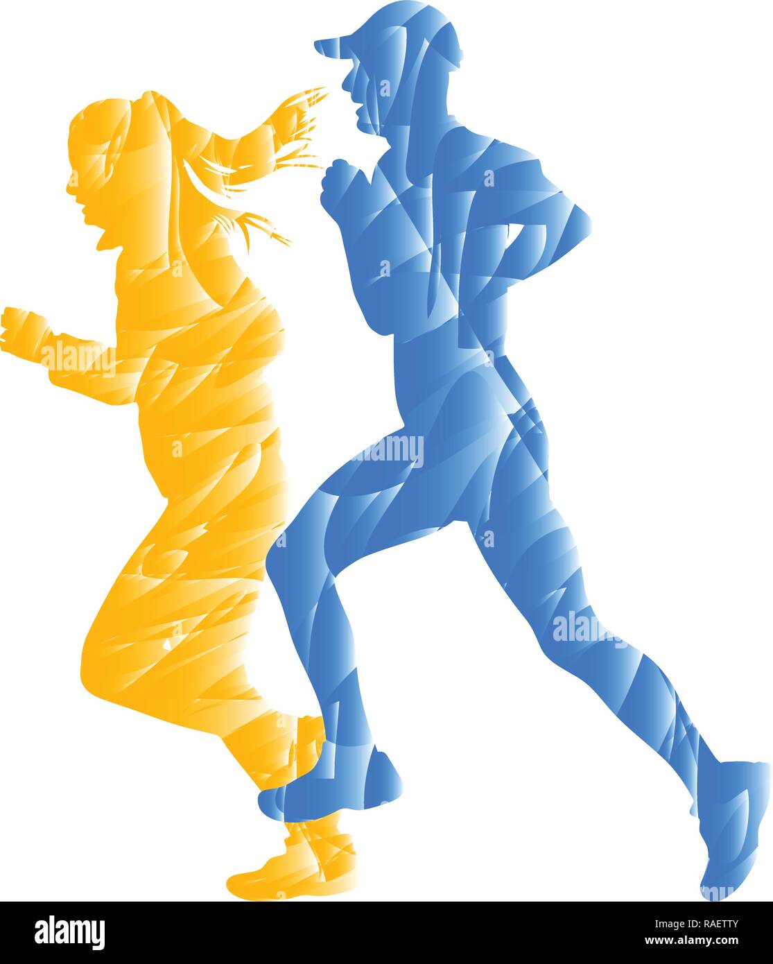 Teenager Runner Stock Vector Images - Alamy