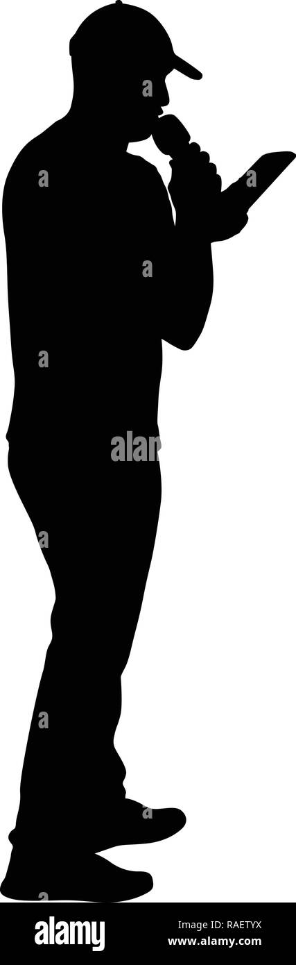 Presenter silhouette hi-res stock photography and images - Alamy