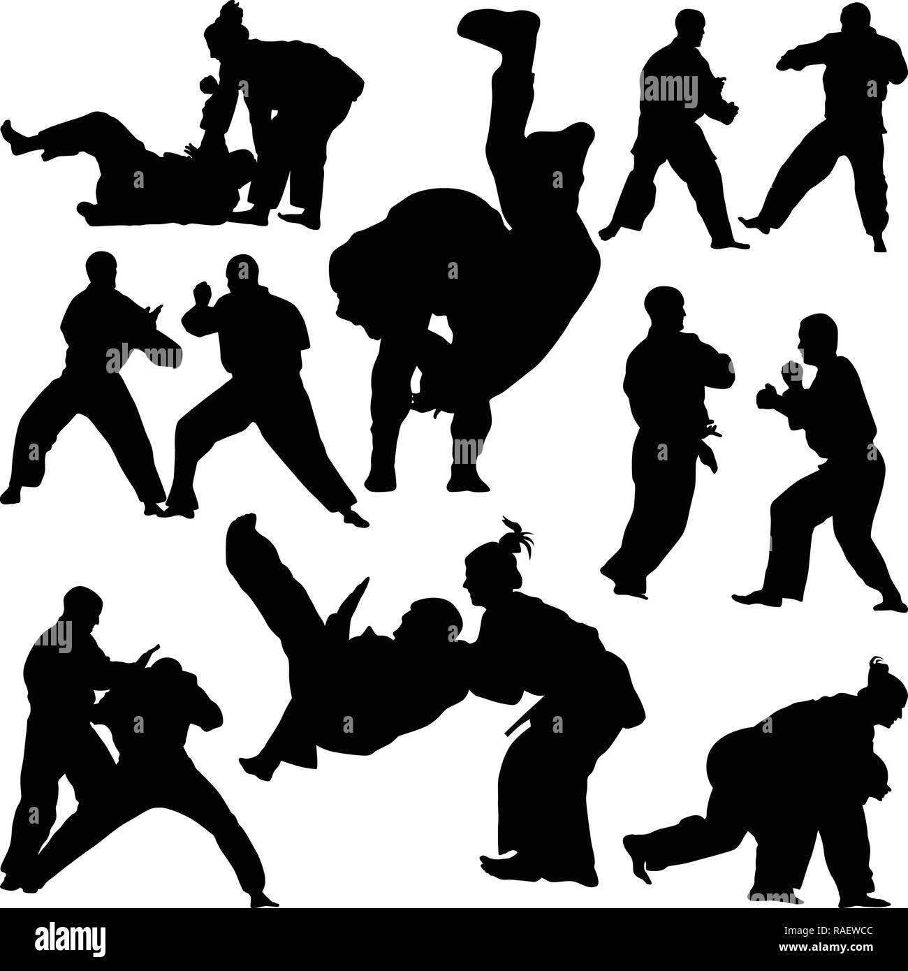 Judo Stock Vector Images - Alamy