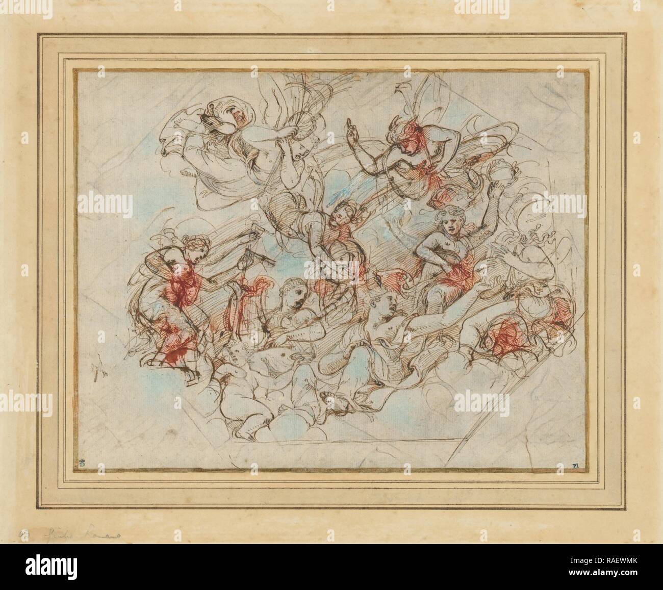 An Allegory of the Virtues of Federico II Gonzaga, Giulio Romano ...