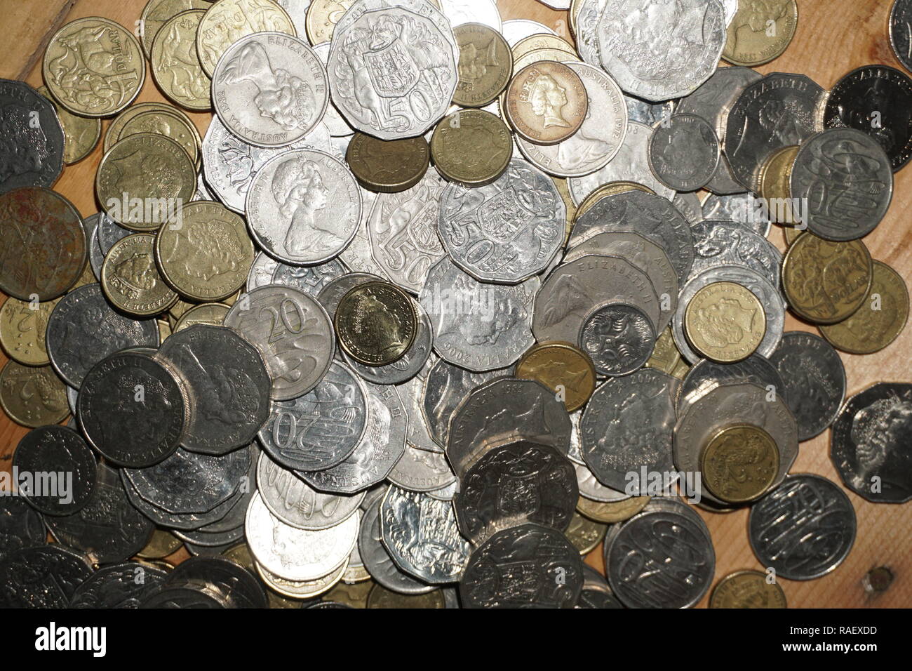 Australian money pile hi-res stock photography and images - Alamy