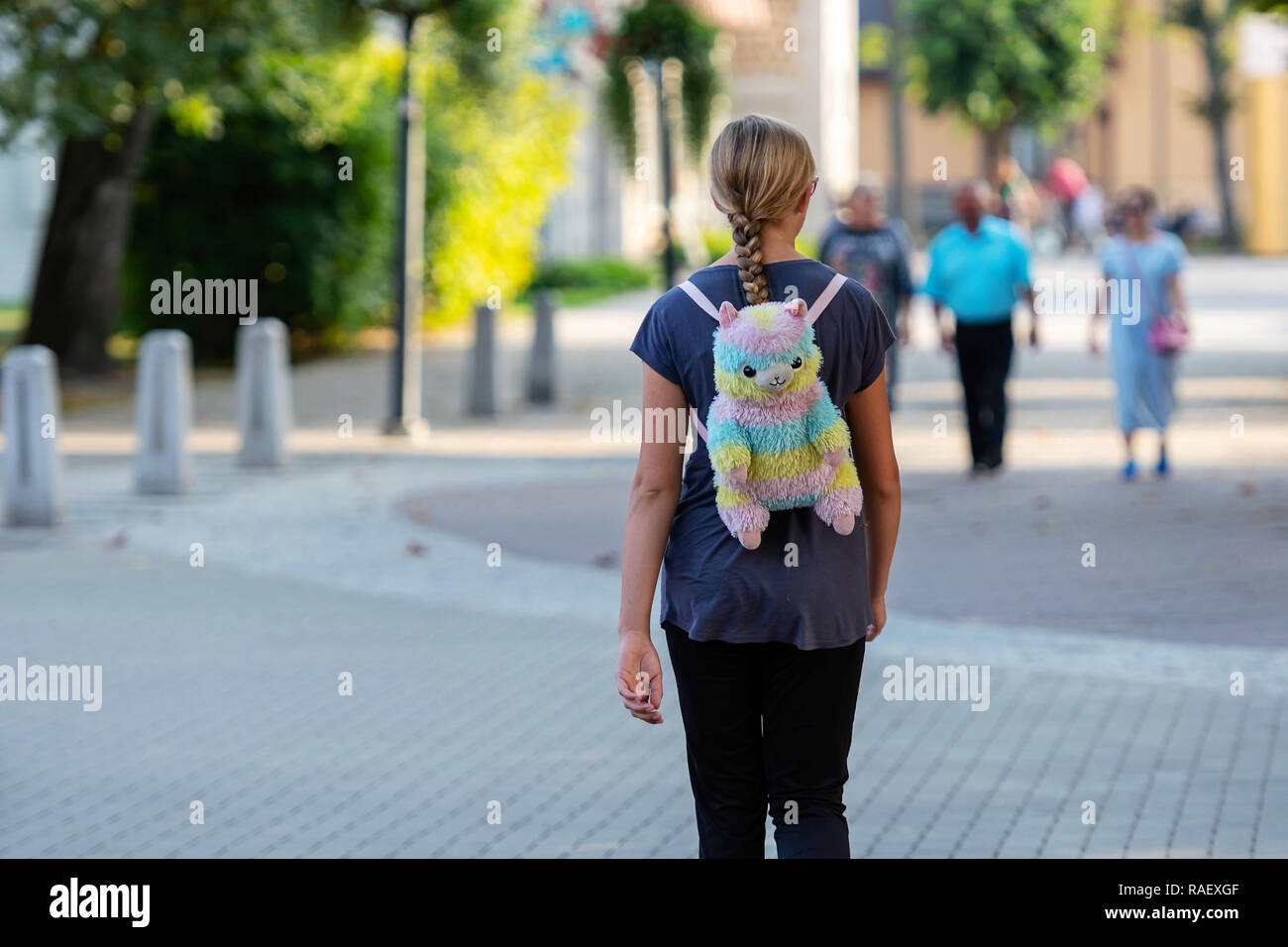 Teddy bear rear view hi-res stock photography and images - Alamy