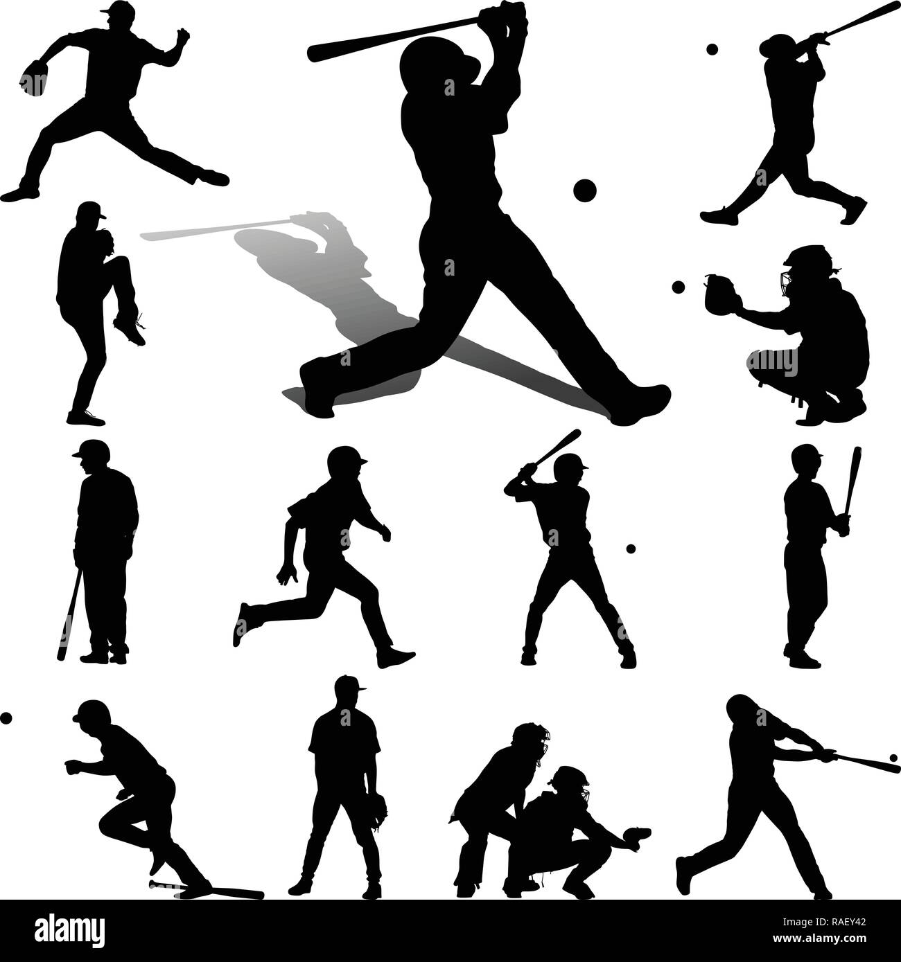 Mlb baseball vectors hi-res stock photography and images - Alamy