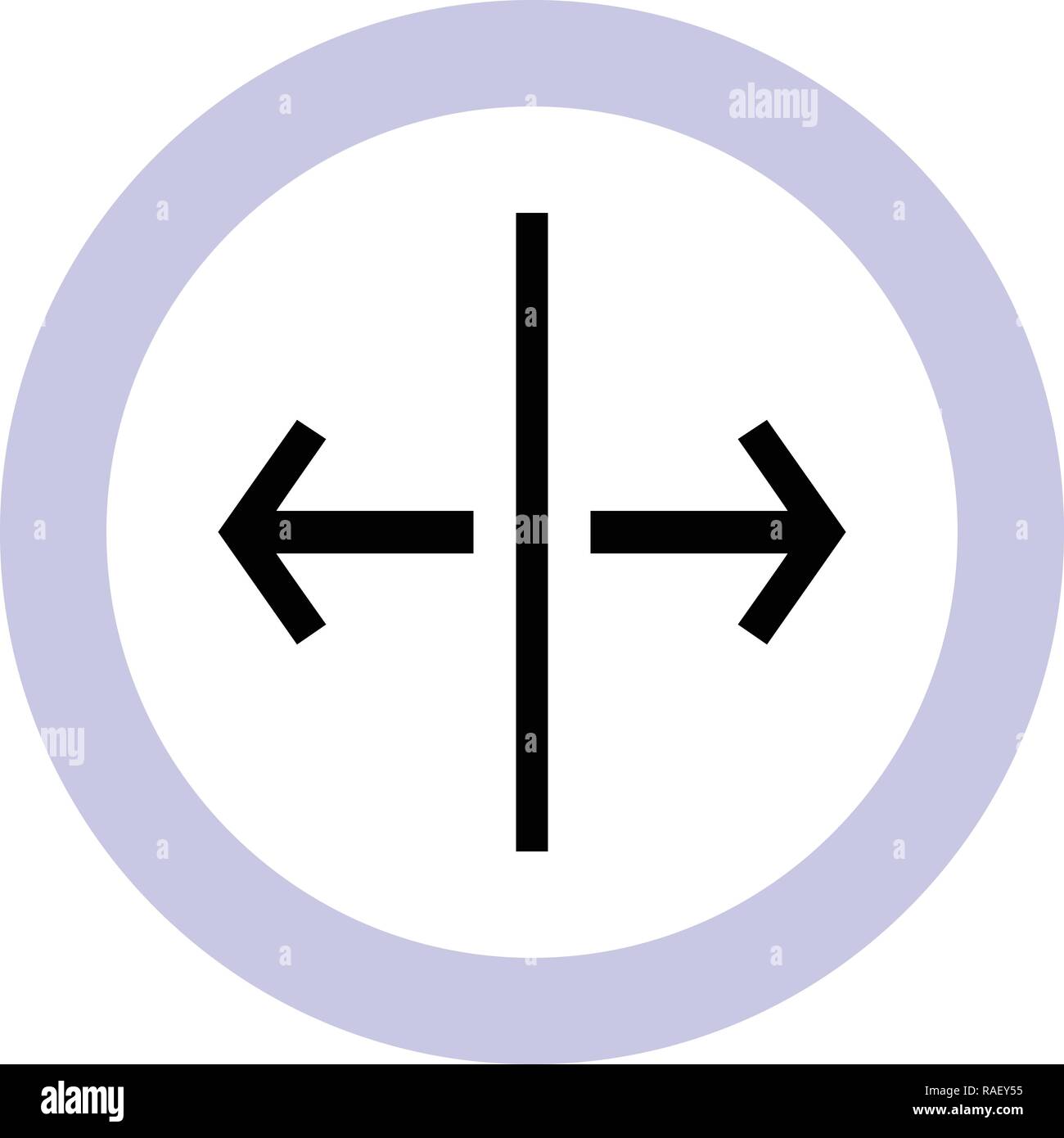 Split divide Stock Vector Images - Alamy