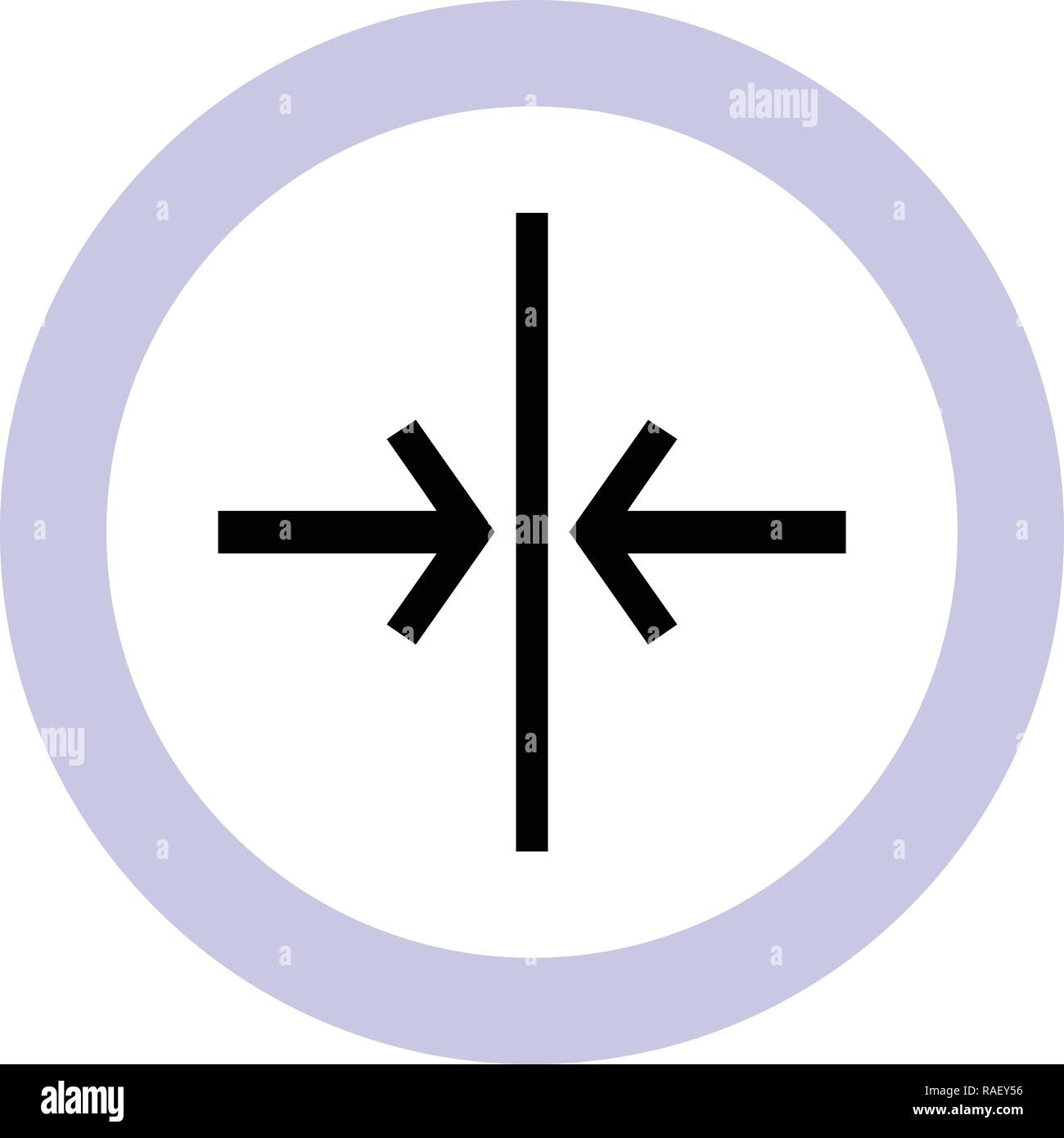 Merge arrow hi-res stock photography and images - Alamy