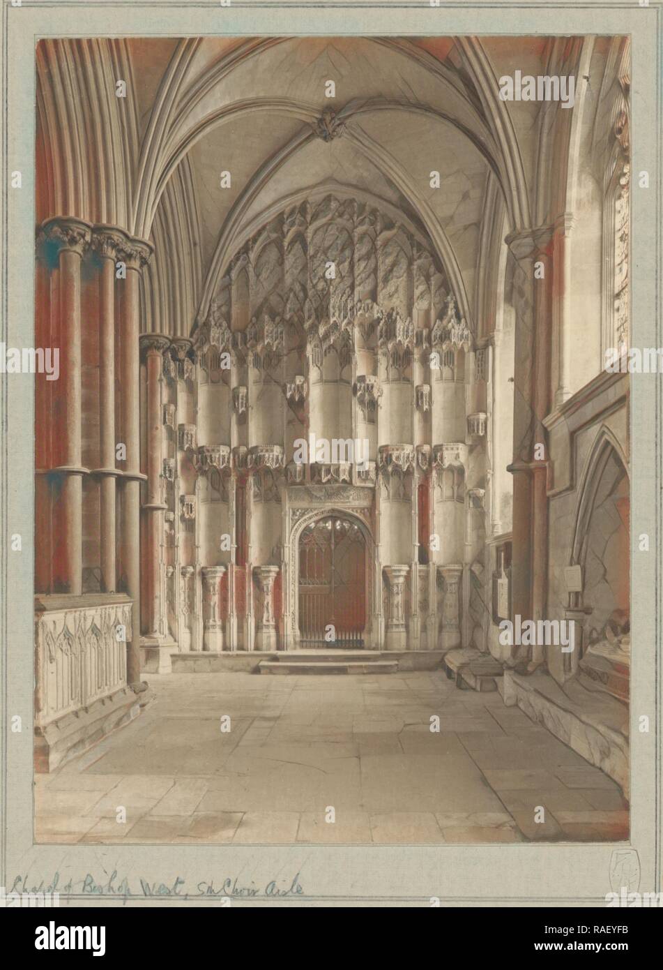 Ely Cathedral, Chapel of Bishop, Frederick H. Evans (British, 1853 ...