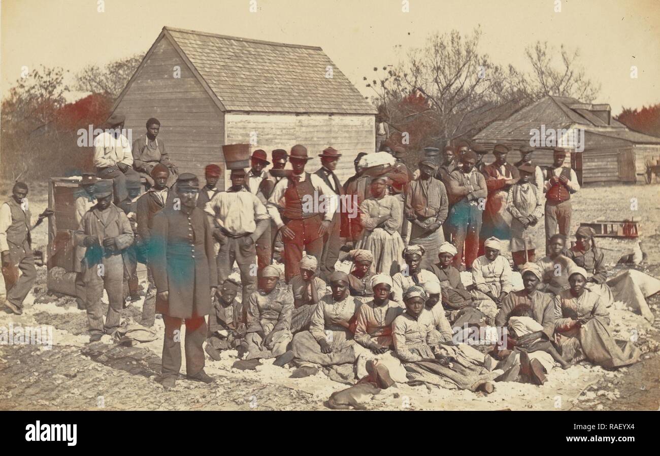 Slaves of General Thomas F. Drayton, Henry P. Moore (American, 1835 ...