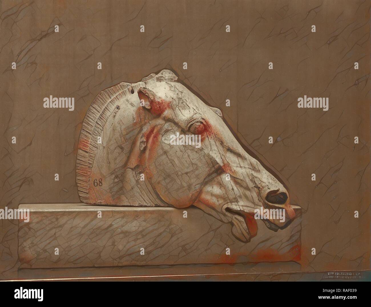 Head of a Horse from the Pediment of the Parthenon, British Museum ...