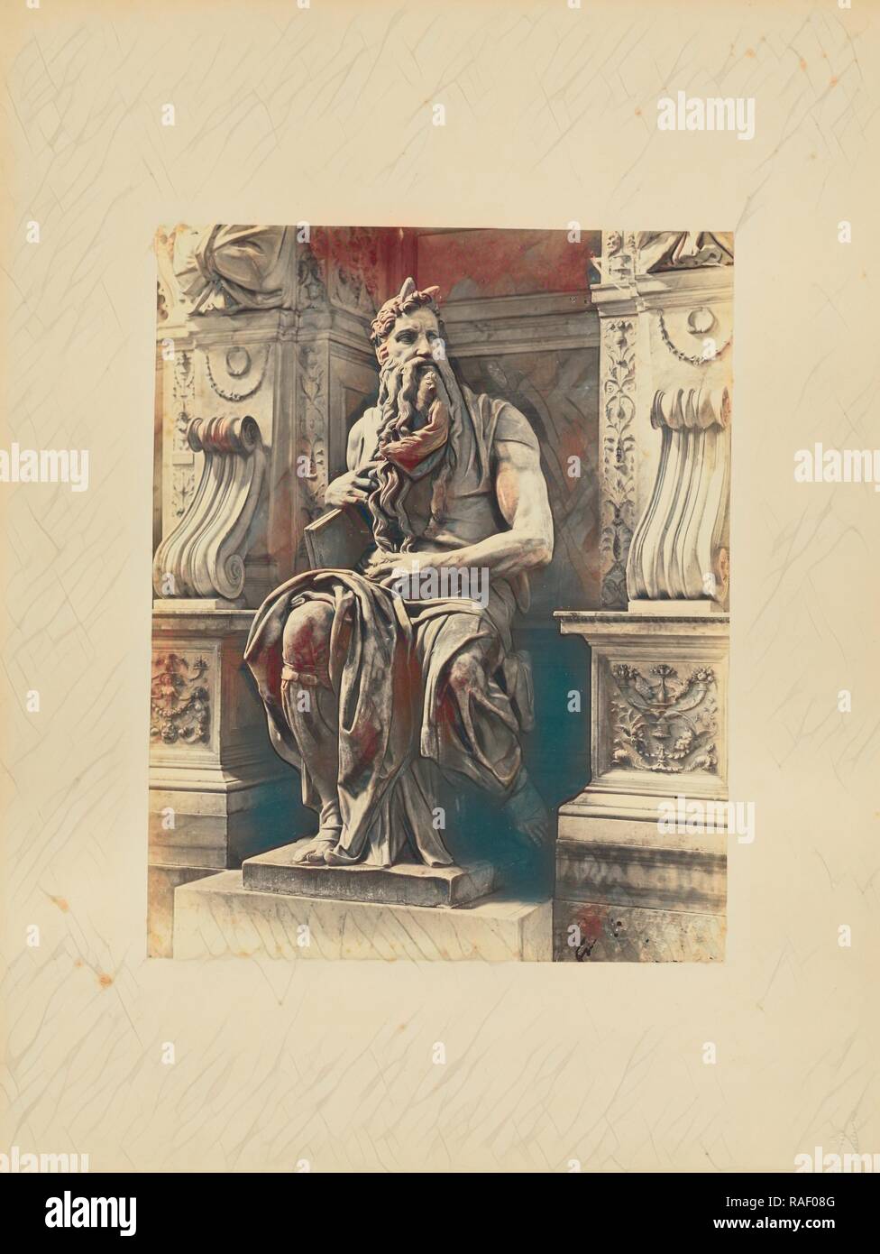 Moses by Michelangelo, James Anderson (British, 1813 - 1877), Rome ...