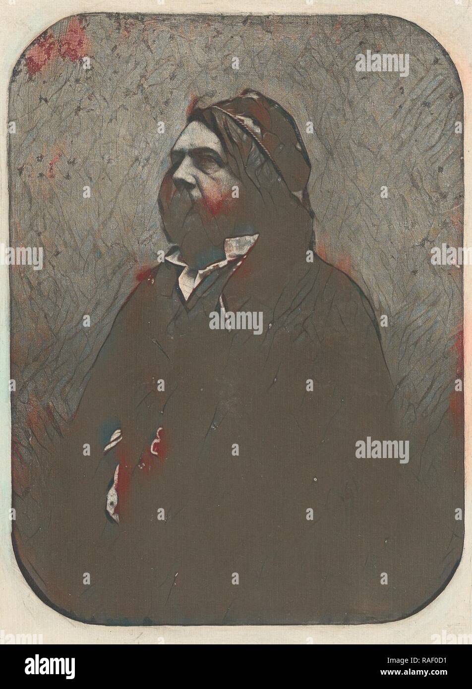Portrait of Théophile Gautier, after Nadar, Charles Nègre (French, 1820 ...
