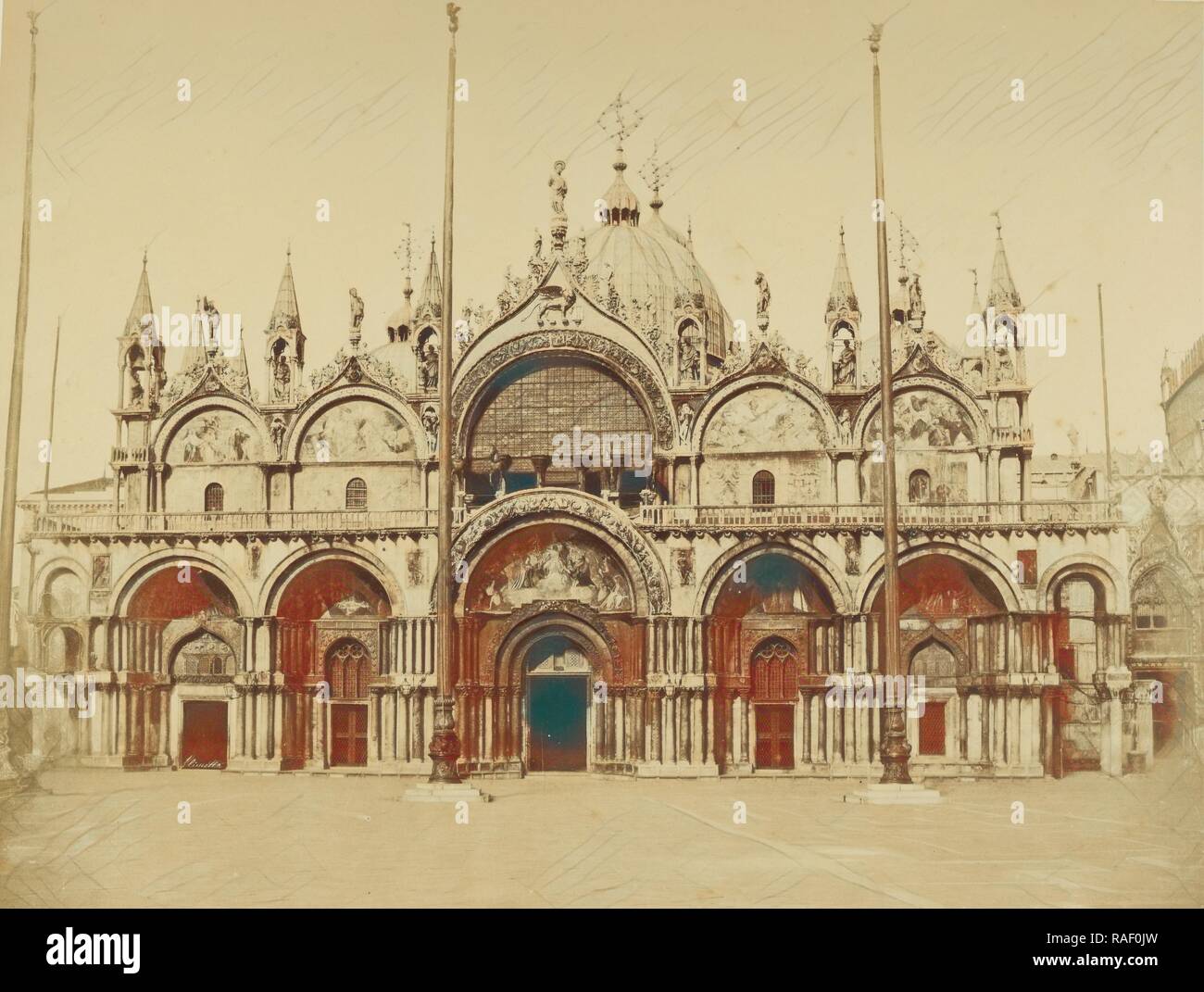 large domed building with multiple spires, Glimette (French, active ...