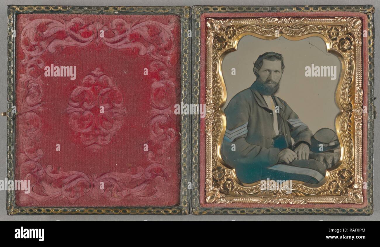 Portrait of a Confederate soldier, American, about 1862, Ambrotype ...