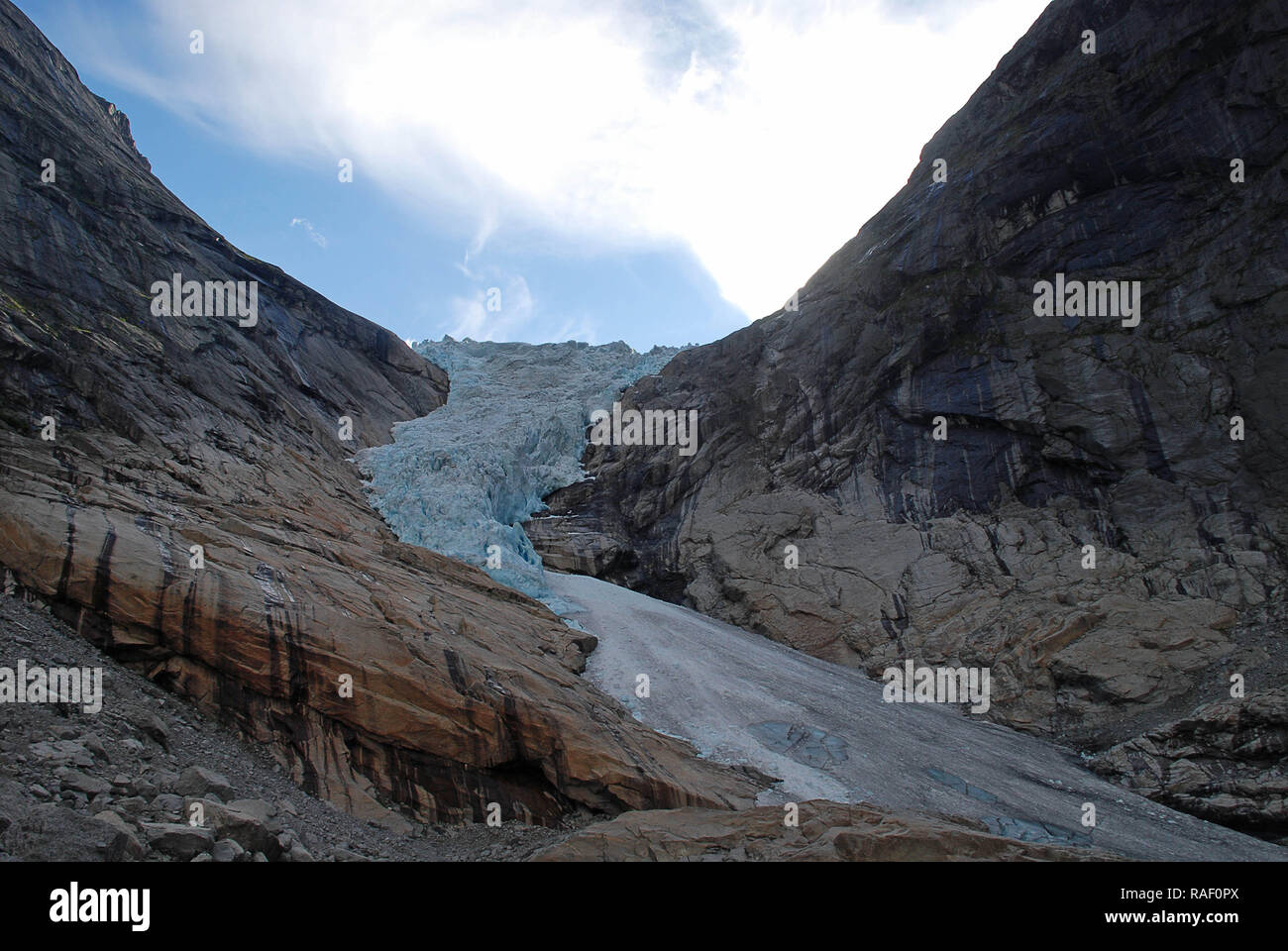 Briksdalsbreen (English: the Briksdal glacier) is one of the most ...