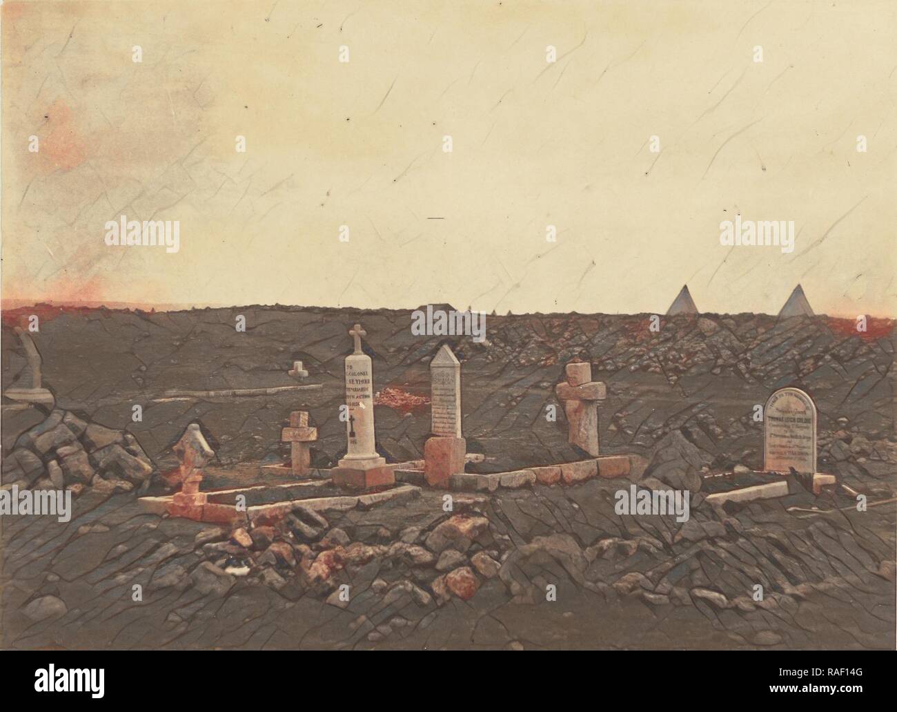 Cemetery, Cathcarts Hill, Roger Fenton (English, 1819 - 1869), 1855 ...