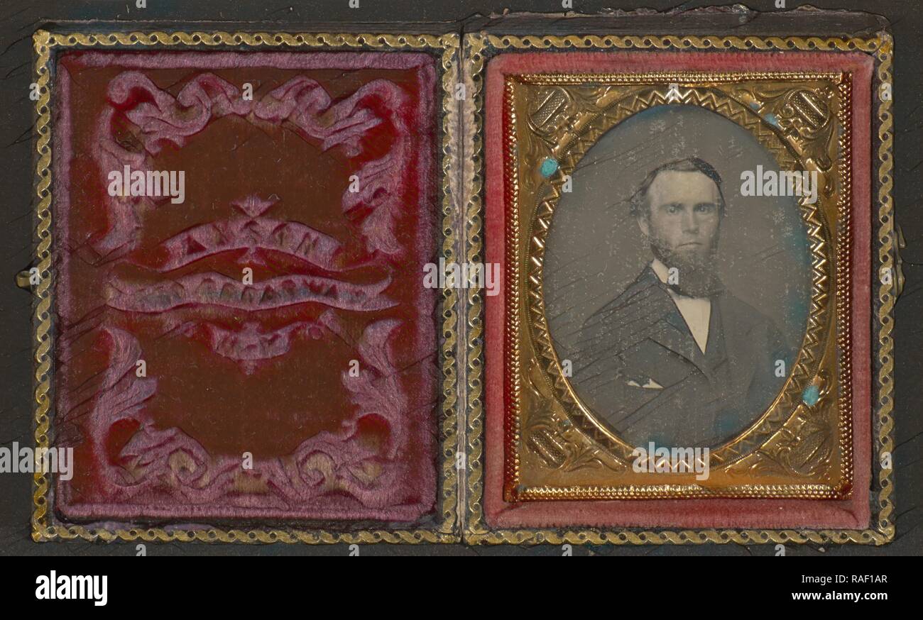 Portrait of Man with Chin Beard, Attributed to Rufus Anson (American ...