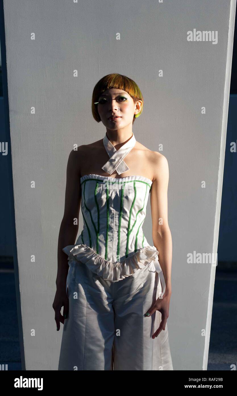 Female model poses hi-res stock photography and images - Alamy