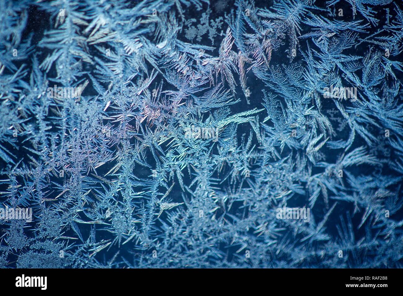background made of winter frozen window glass Stock Photo - Alamy