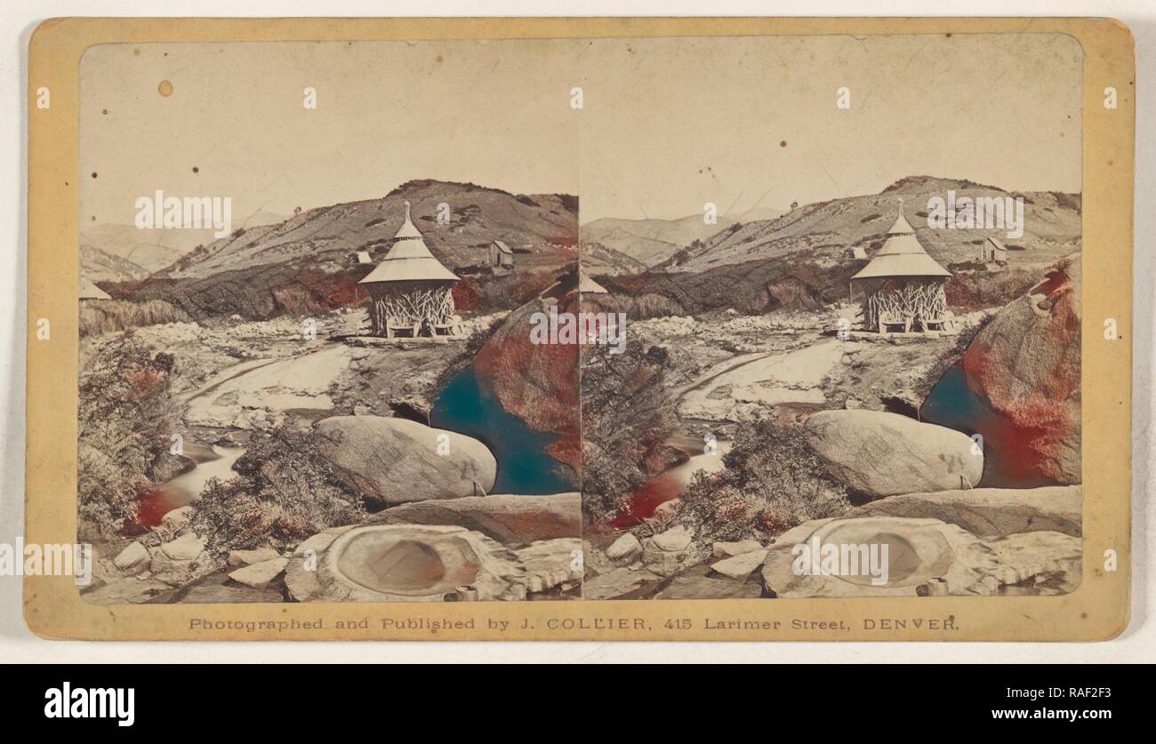 Mineral Springs - Manitou, Joseph Collier (American, born Scotland, 1836 - 1910), 1865 - 1870 ...