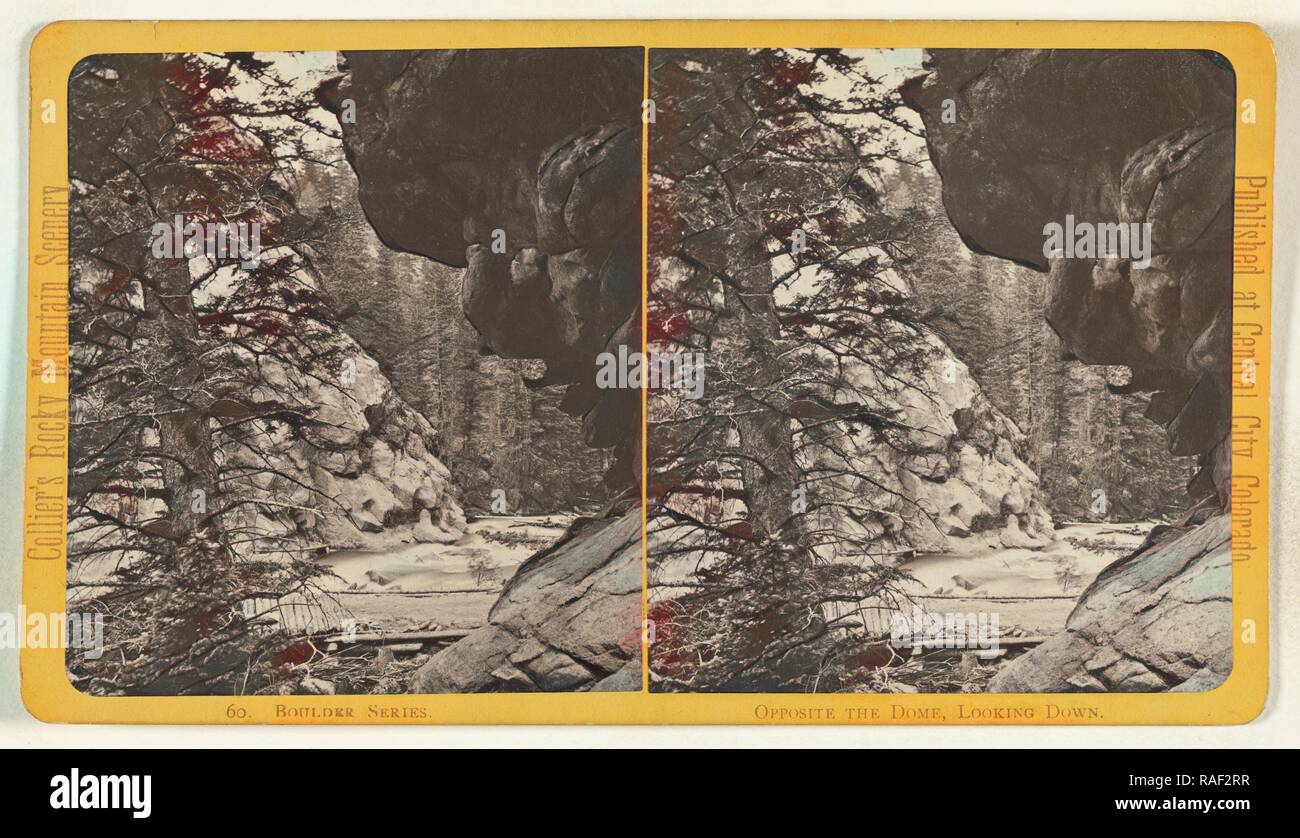 Opposite The Dome, Looking Down. Boulder, Colorado, Joseph Collier ...