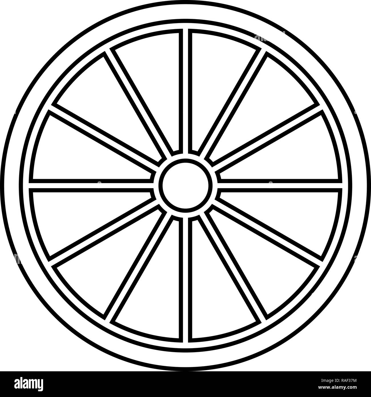 Viking Shield Icon Black Color Vector I Flat Style Simple Image Stock Vector Image And Art Alamy 