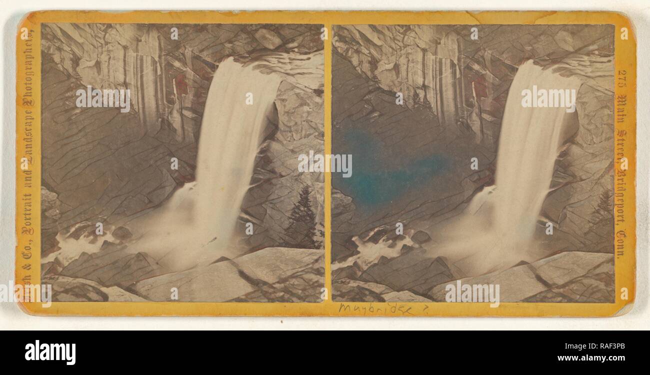 Vernal Fall, Height 350 feet, Unknown, or Irish & Company, about 1868 ...