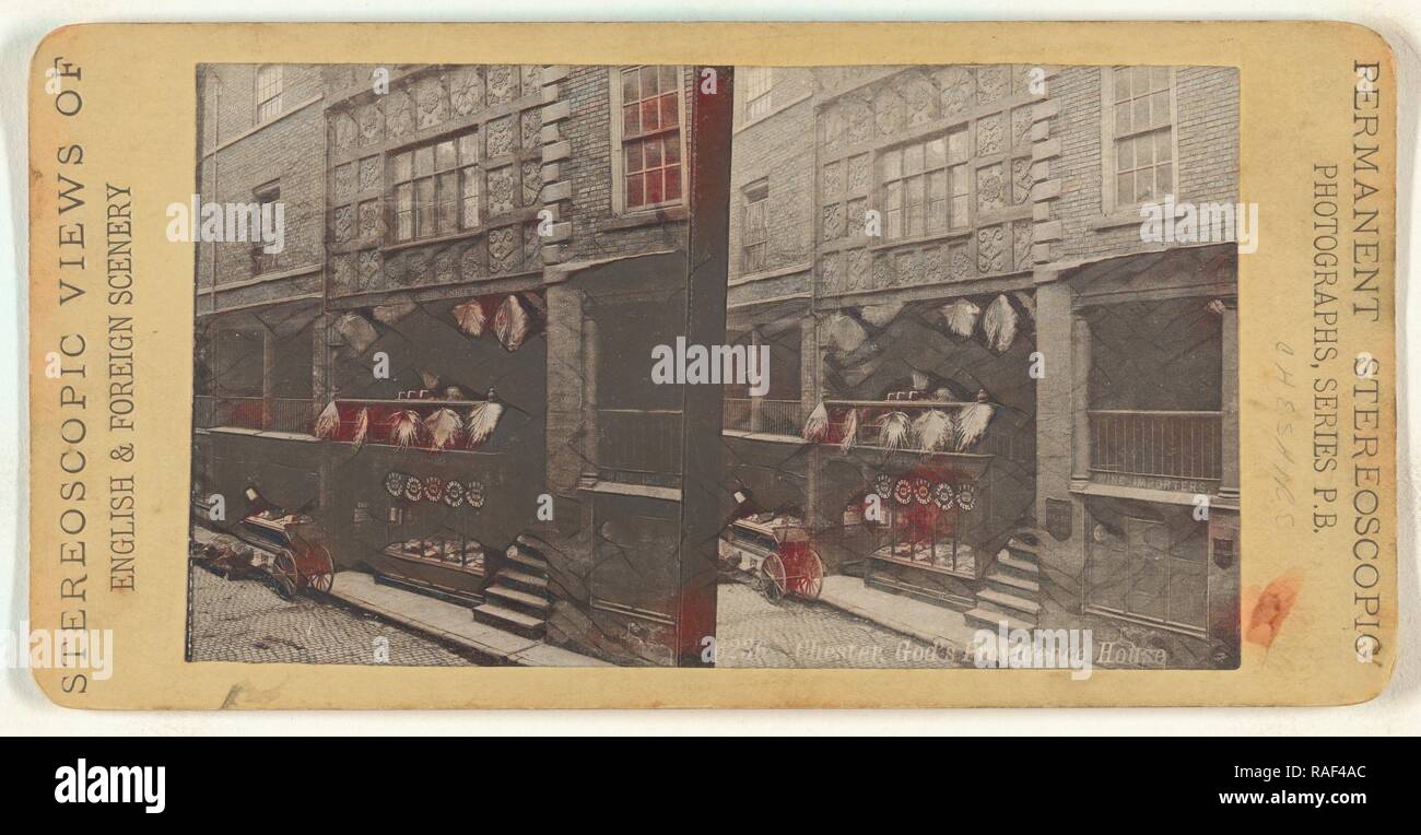 Chester, God's Providence House, British, 1880s, Collotype. Reimagined ...