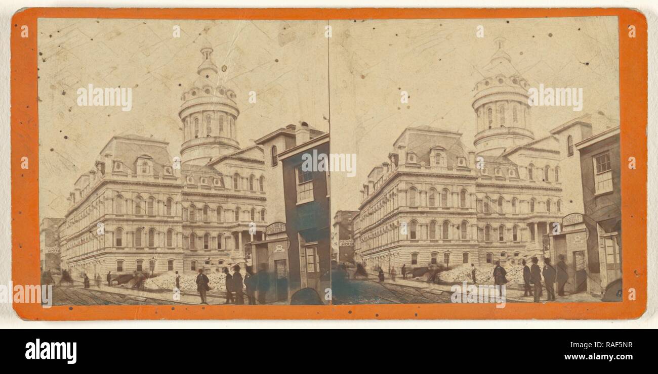 New City Hall, Baltimore, Maryland, T.P. Varley (American, active ...