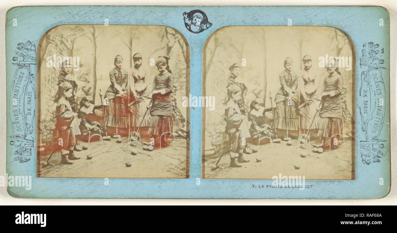 Croquet 1900 hi-res stock photography and images - Alamy