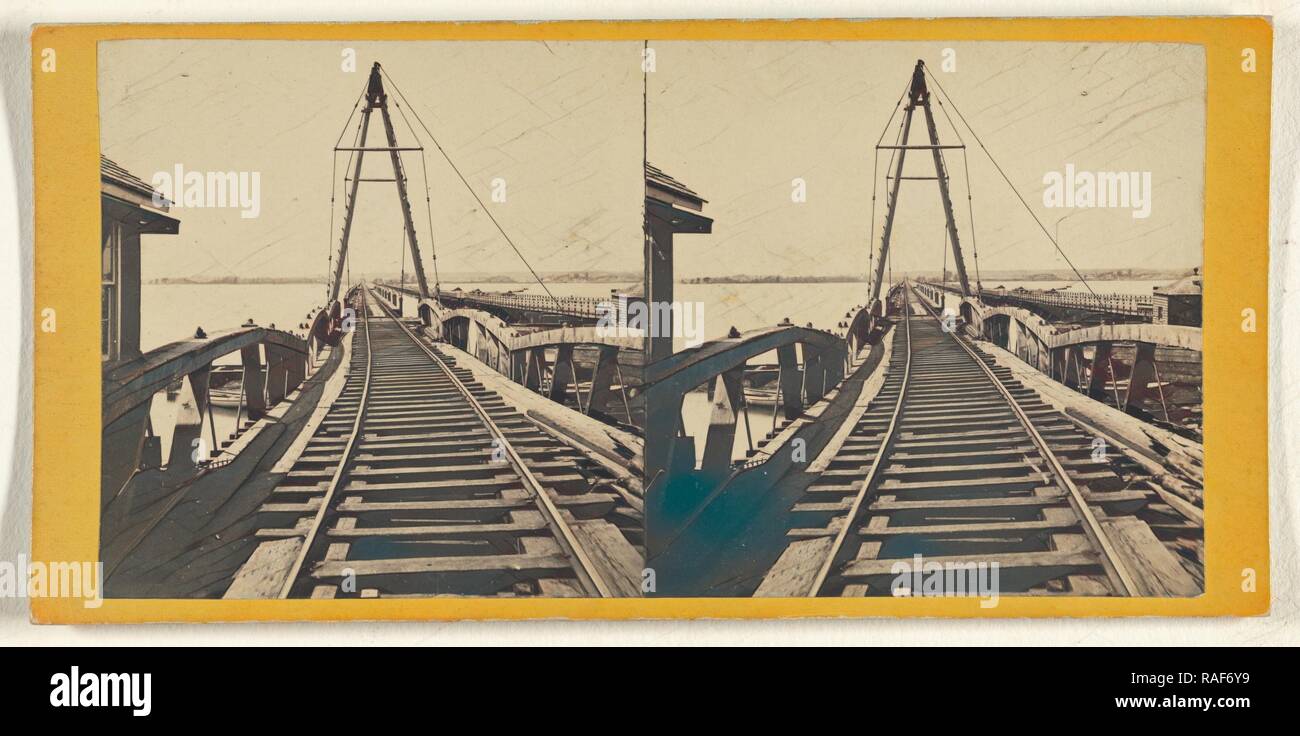 Long Bridge, George D. Wakely (American, active 1856 - 1880), about ...