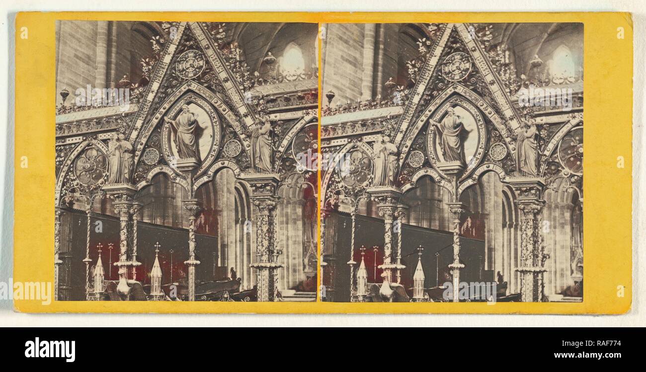 Hereford Cathedral. - Centre of Rood Screen, W. Harding Warner (British ...