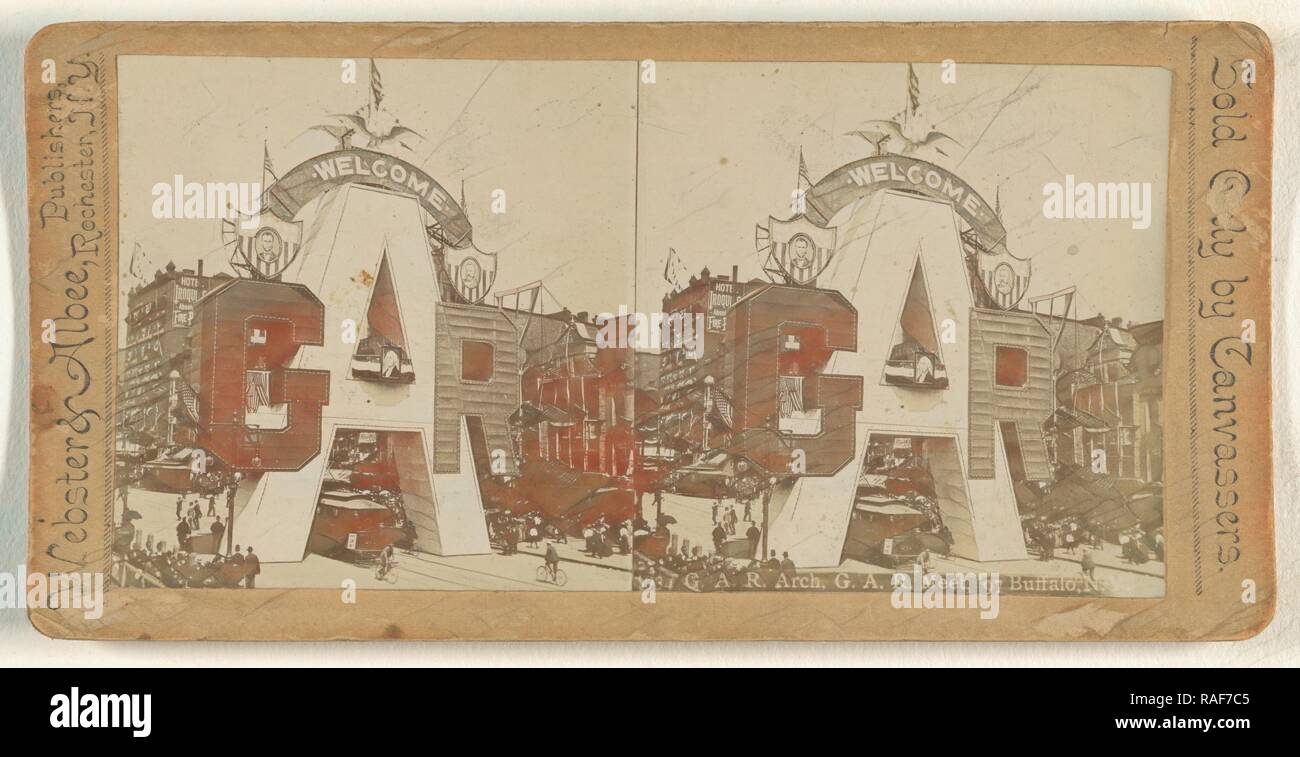 G.A.R. Arch, G.A.R. Meet, '97 Buffalo, N.Y, Webster & Albee, 1897 ...