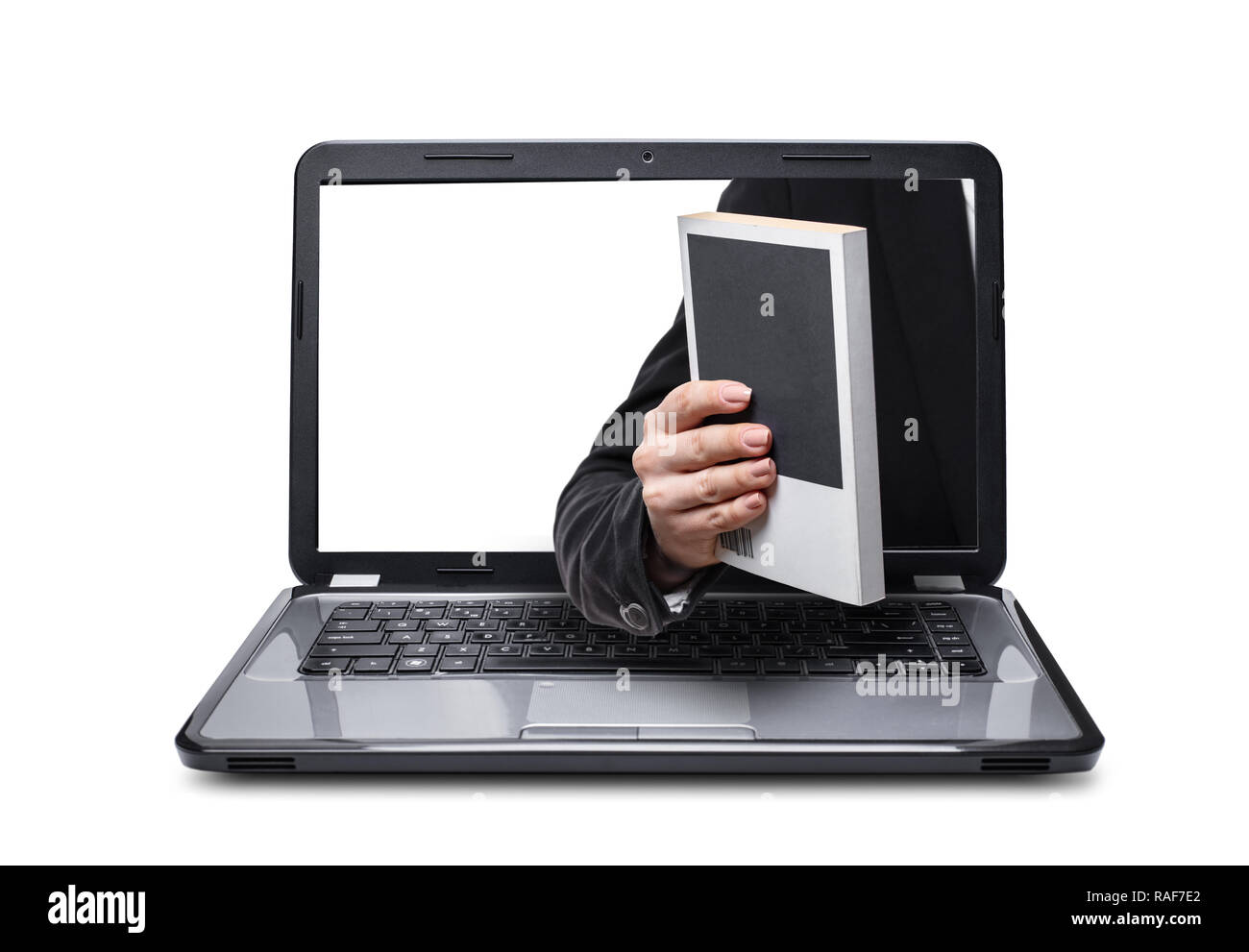 Hand coming out of computer hi-res stock photography and images - Alamy