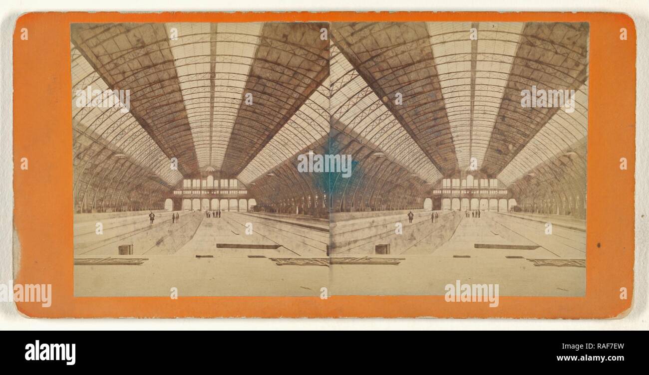 Grand Central Depot.,interior., New York, Attributed to Peter F. Weil ...