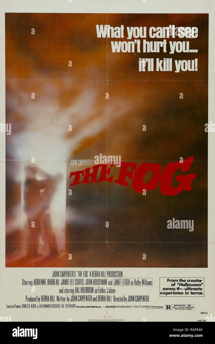 The Fog (AVCO Embassy Pictures, 1980), Poster Adrienne Barbeau, Jamie ...