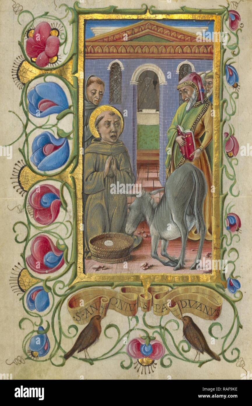 Saint Anthony of Padua, Taddeo Crivelli (Italian, died about 1479 ...