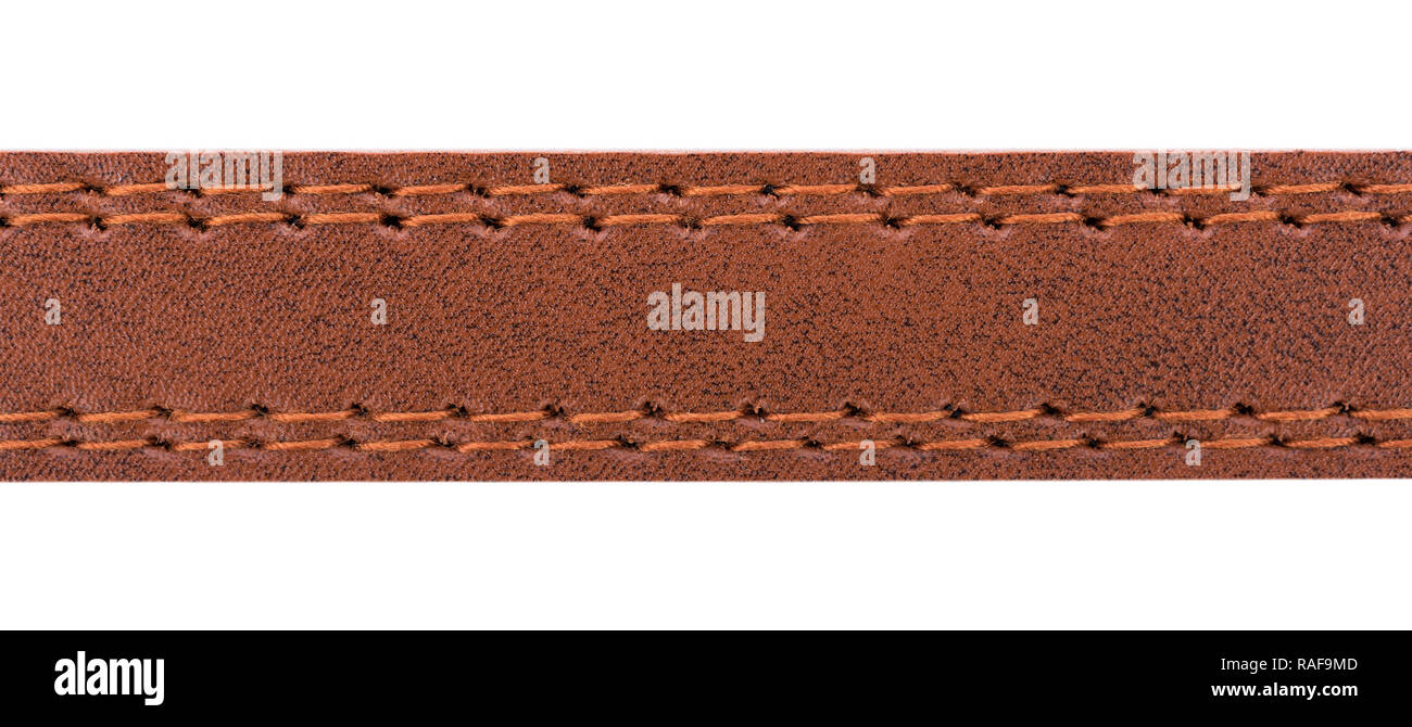 leather with seam, belt background Stock Photo - Alamy
