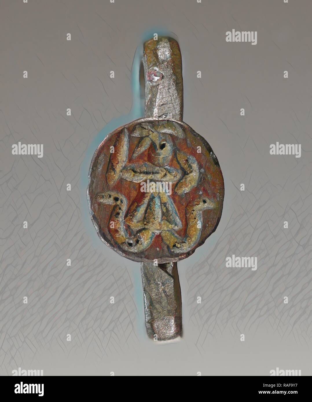 Ring with Engraved Bezel, Roman Empire, 2nd - 4th century, Metal alloy ...