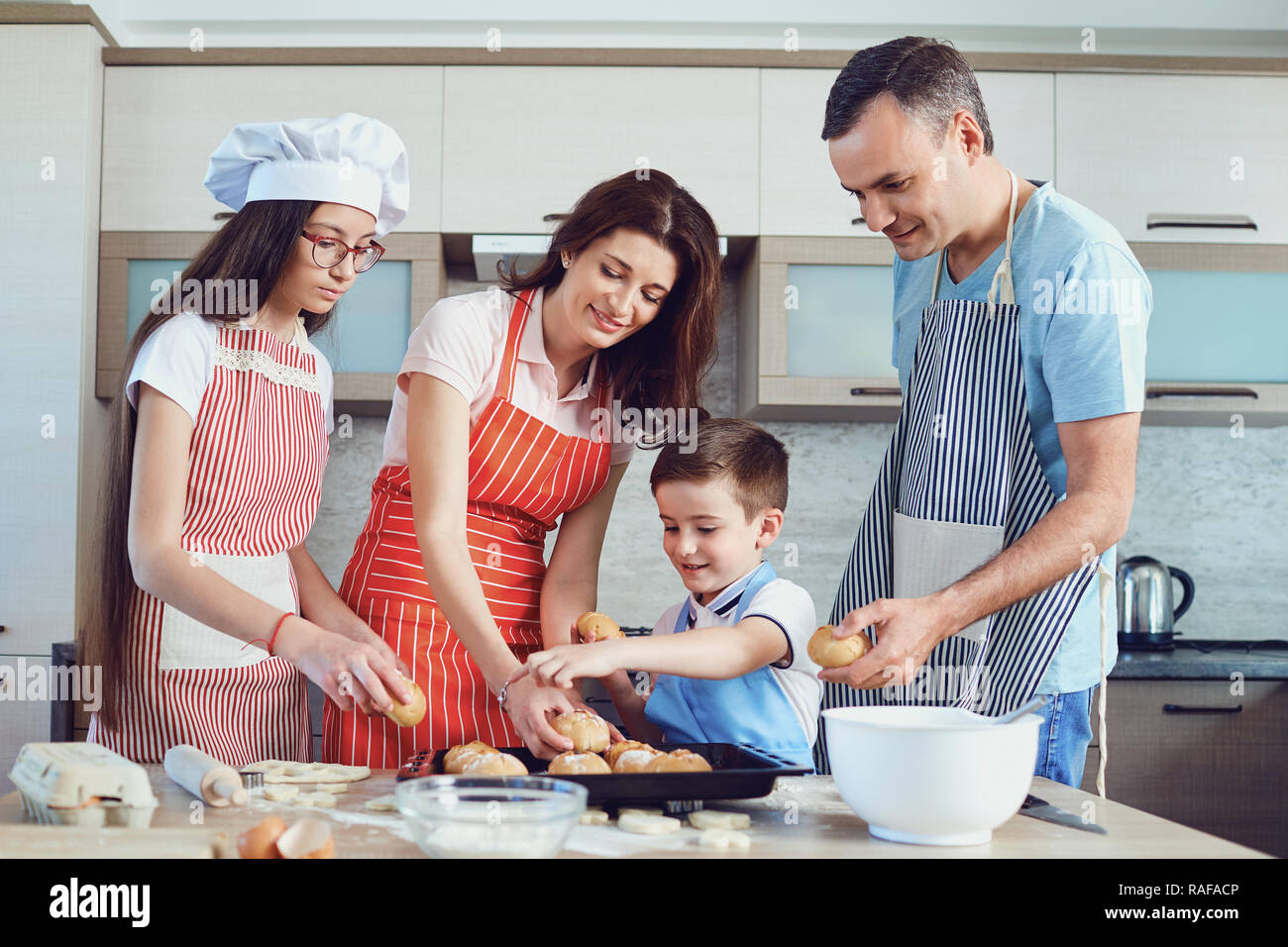 Happy baking hi-res stock photography and images - Alamy