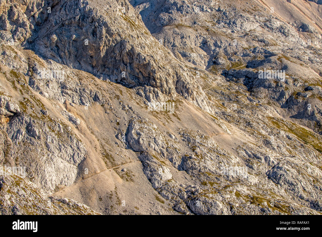 mountain trail through rocks Stock Photo - Alamy