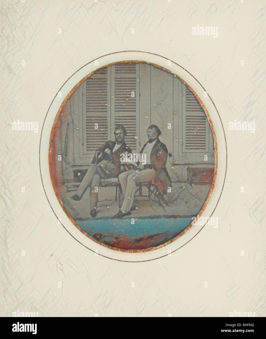 Portrait of Jean-Gabriel Eynard and an man, Jean-Gabriel Eynard (Swiss ...