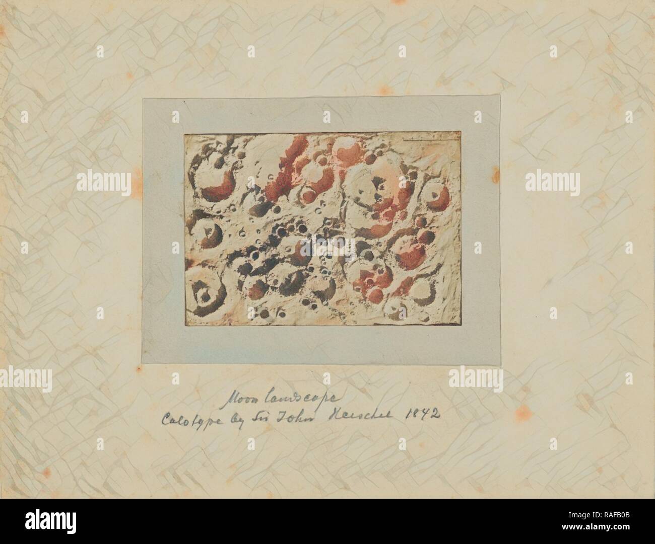 Moon Landscape, late 1850s, Salted paper print from a Collodion ...