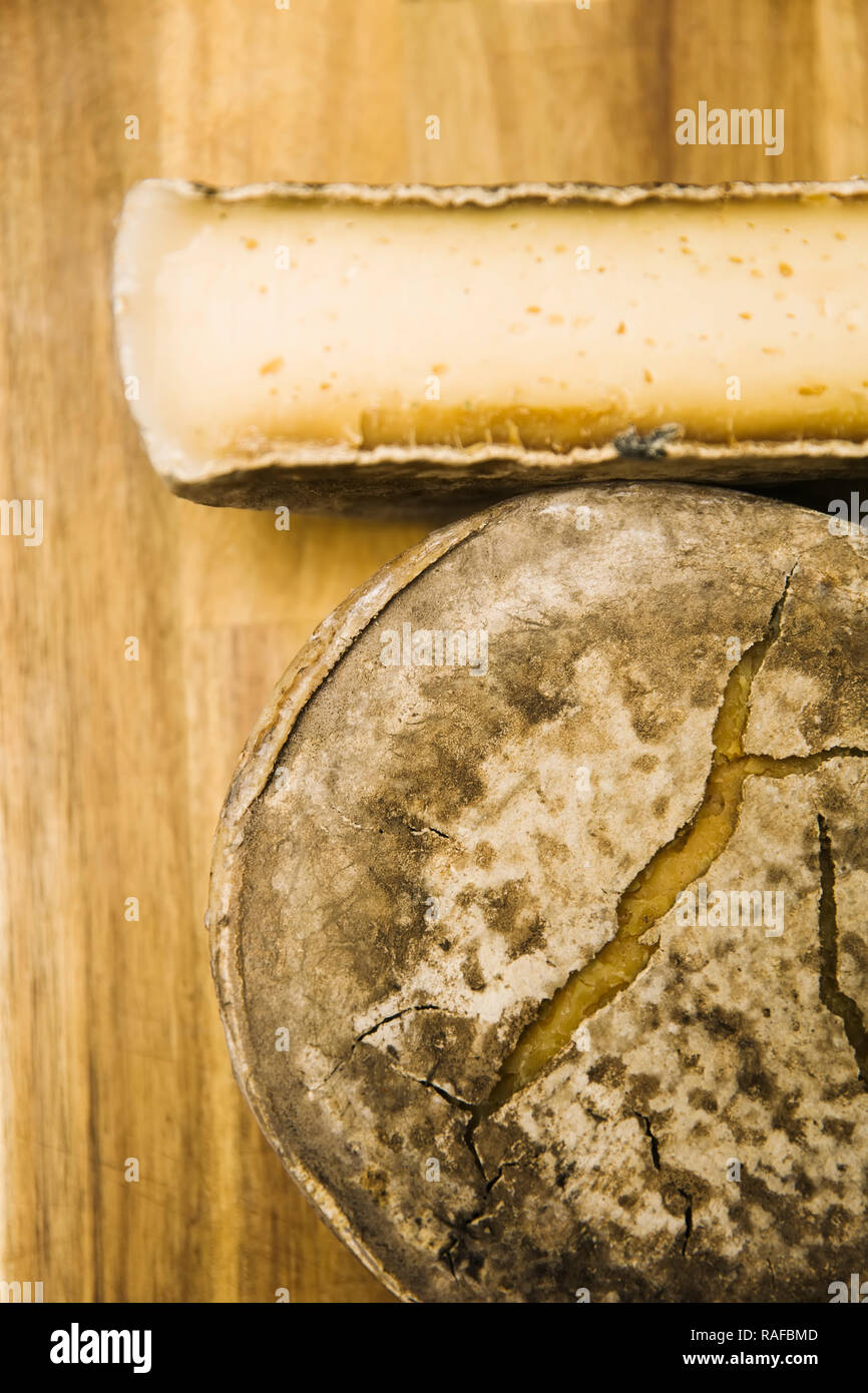 Traditional Auvergne cheese from France Stock Photo - Alamy