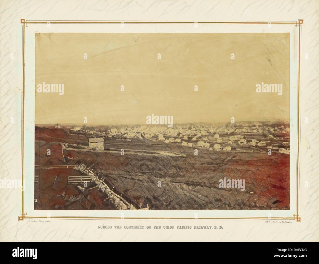 Lawrence, Kansas from Fort, Alexander Gardner (American, born Scotland ...