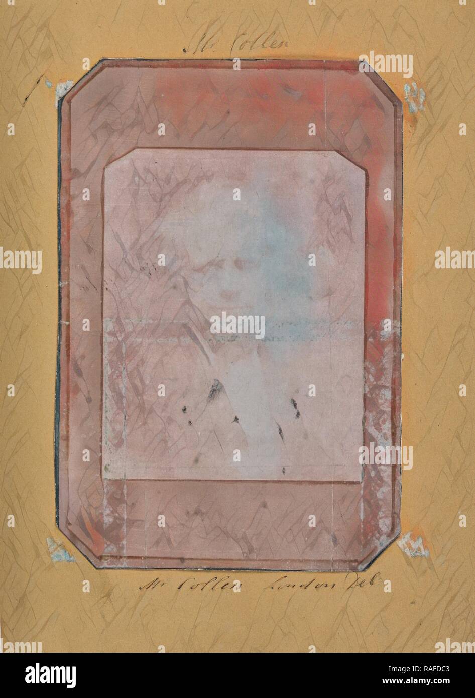 Bust length portrait of a man, possibly Sir David Brewster, Henry ...