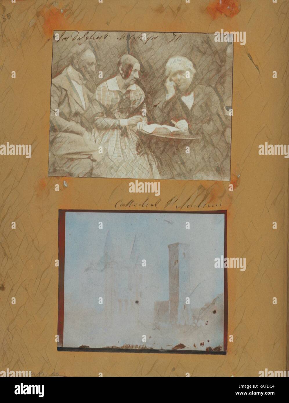 The East Gable of St. Andrews Cathedral and St. Regulus Tower from the ...