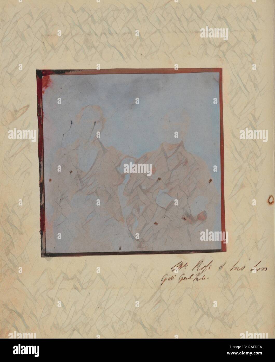 Mr. Ross and his son, Attributed to Dr. John Adamson (Scottish, 1810 ...