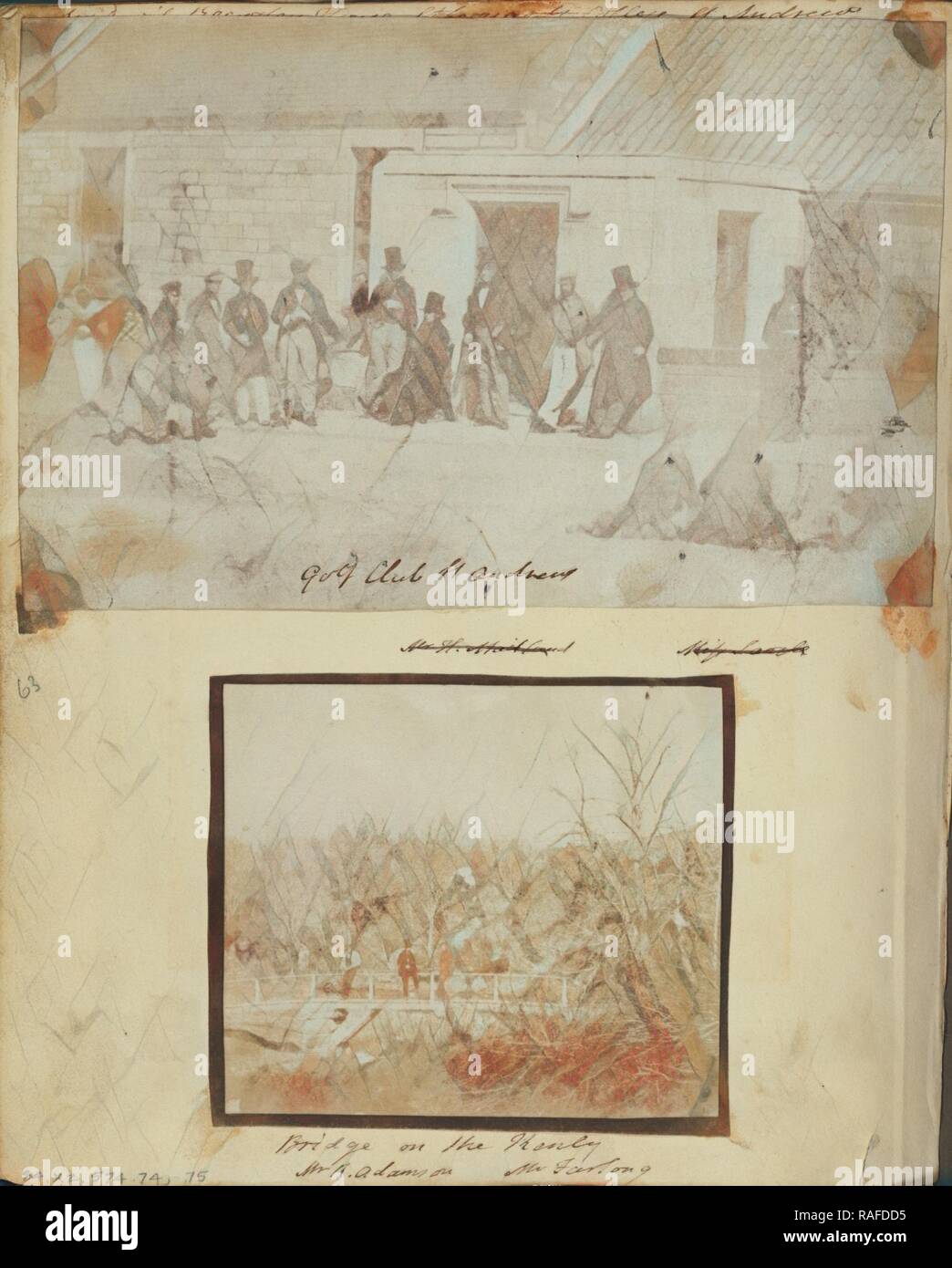 View at Burnside, Dr. John Adamson (Scottish, 1810 - 1870), 1842 - 1843 ...