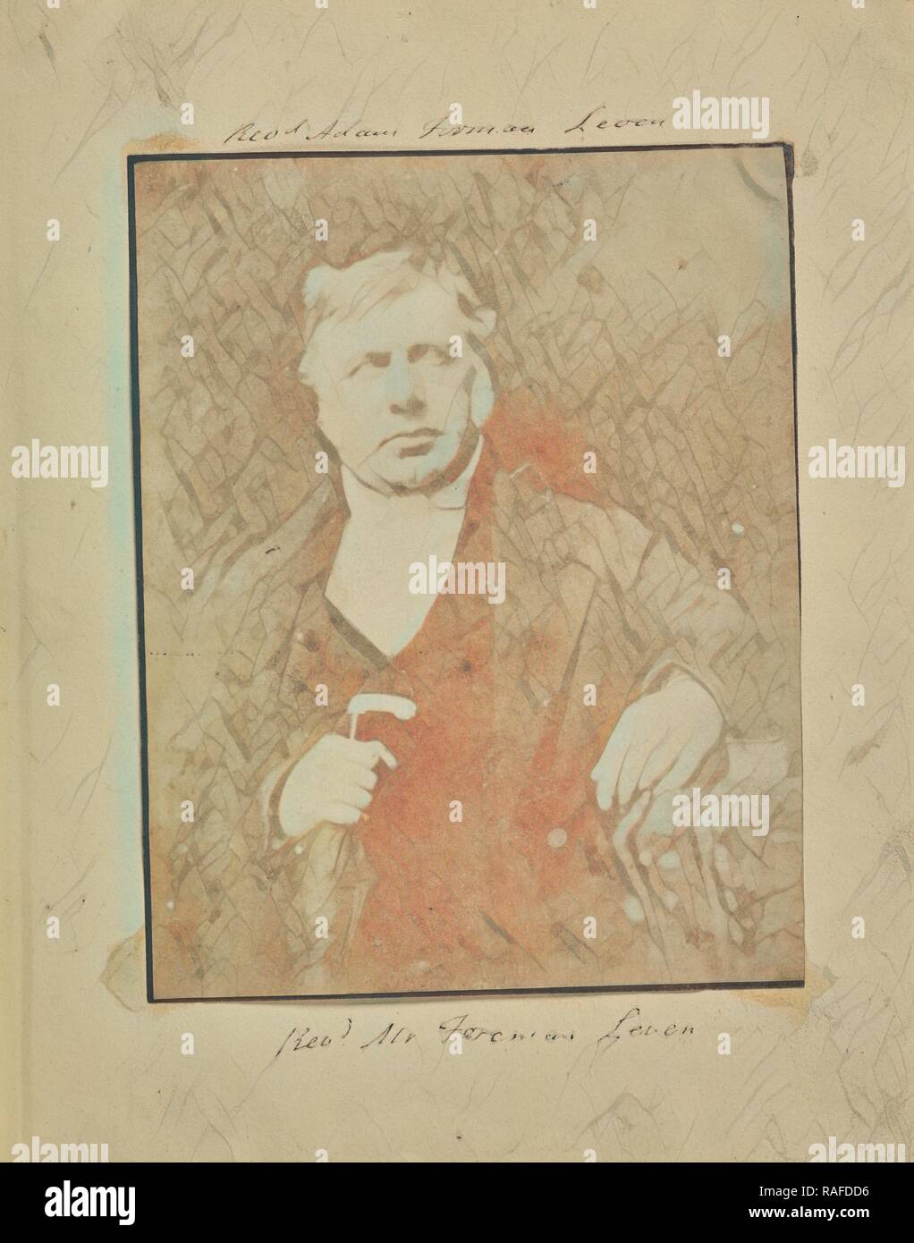 The Reverend Adam Forman, British, about 1844, Salted paper print from ...